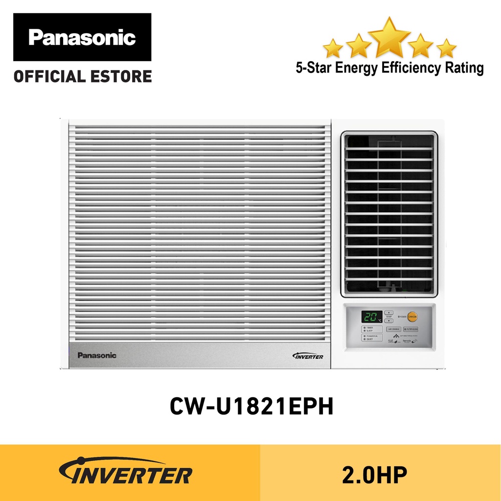 Panasonic CW-U1821EPH 2.0HP Inverter Window Type Air Conditioner ...