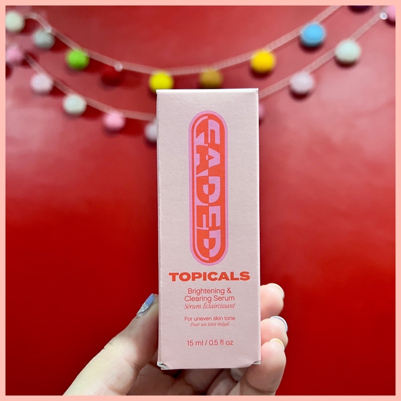 Topicals Mini Faded Serum for Dark Spots & Discoloration | Shopee ...