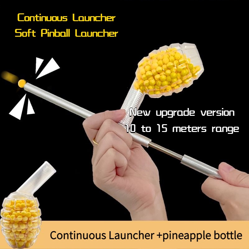 Soft Pinball Launcher Continuous Launcher Alloy Crackling Tube Safe And ...
