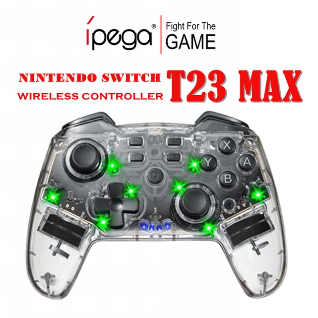 ipega T23 MAX Wireless Gamepad for Nintendo Switch Controller W/ Turbo Vibration & Mapping ...