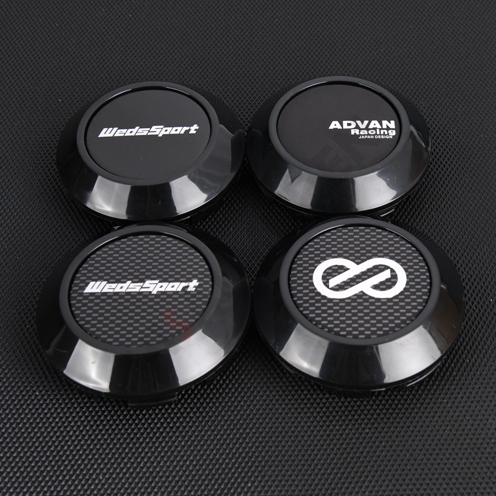 4PCS Clip Diameter 72MM ADVAN Cap Sport Rim ENKEI Logo Wheel Cover Cap ...