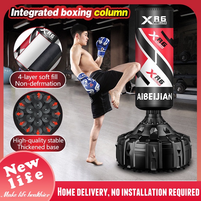 Punching bag boxing Sandbag Sanda Vertical Household Adult Sandbag ...