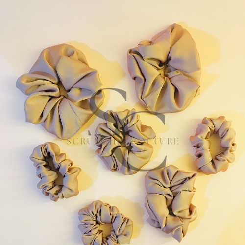 Scrunchie Couture Charmeuse Silk Scrunchies | Shopee Philippines