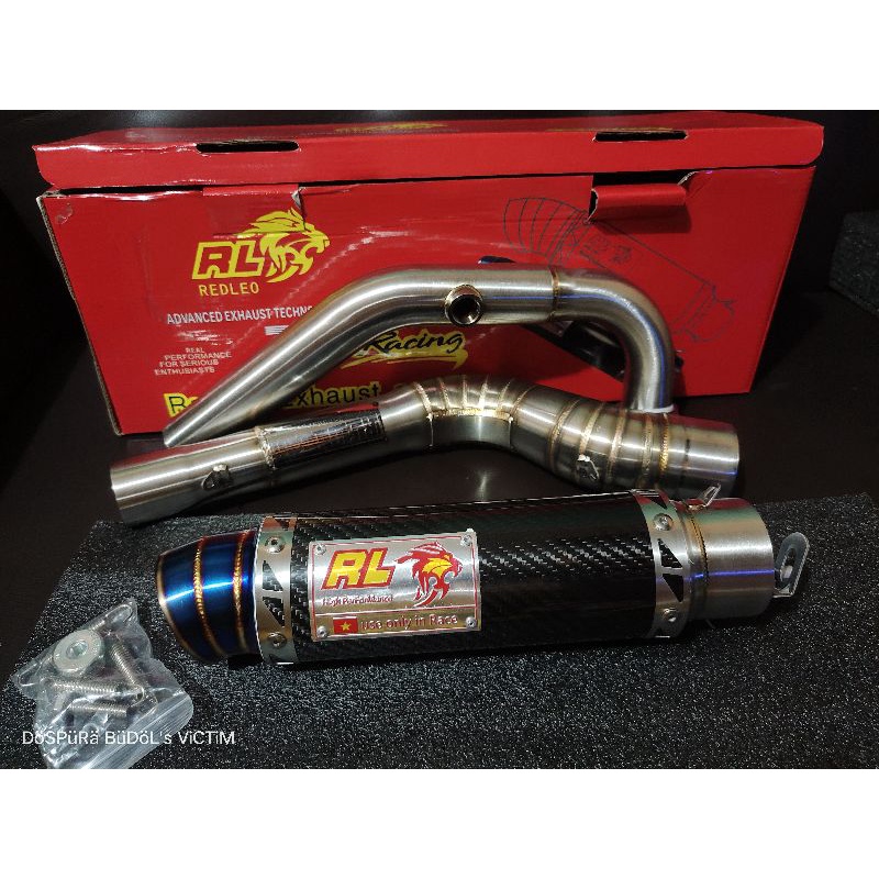 red leo racing exhaust pipe for exciter 150 | Shopee Philippines