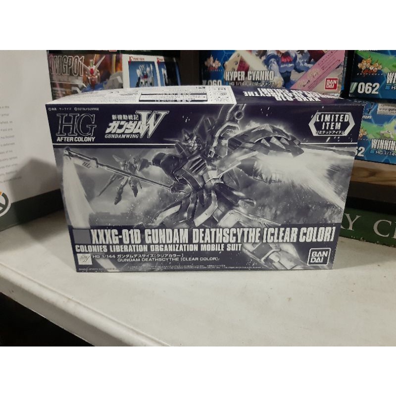 HG 1/144 XXXG-01D Gundam Deathscythe (Clear Color) - Limited Item | Shopee Philippines