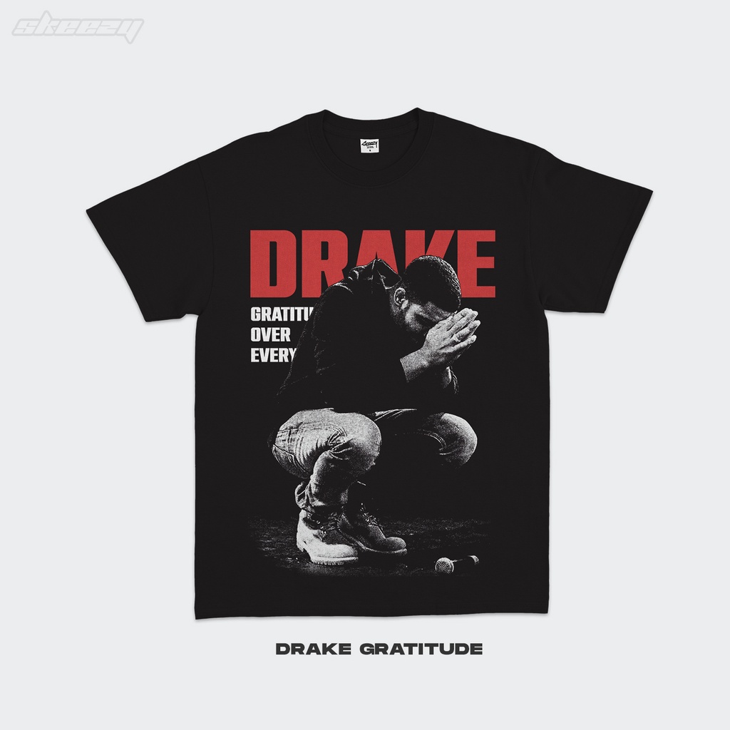 Drake Gratitude tee by SKEEZY | 90s Y2K New Wave | Fan Made Aesthetic ...