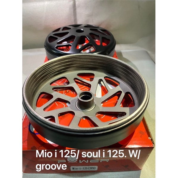 M.POWER CLUTCH BELL W/GROOVE FOR MIO i 125 / CLICK125.150 /PCX/ BEAT FI ...