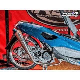 DS4 DaengSai4 Dream Cutting Power Pipe [Full Stainless] (Aerox/Nmax V2 ...