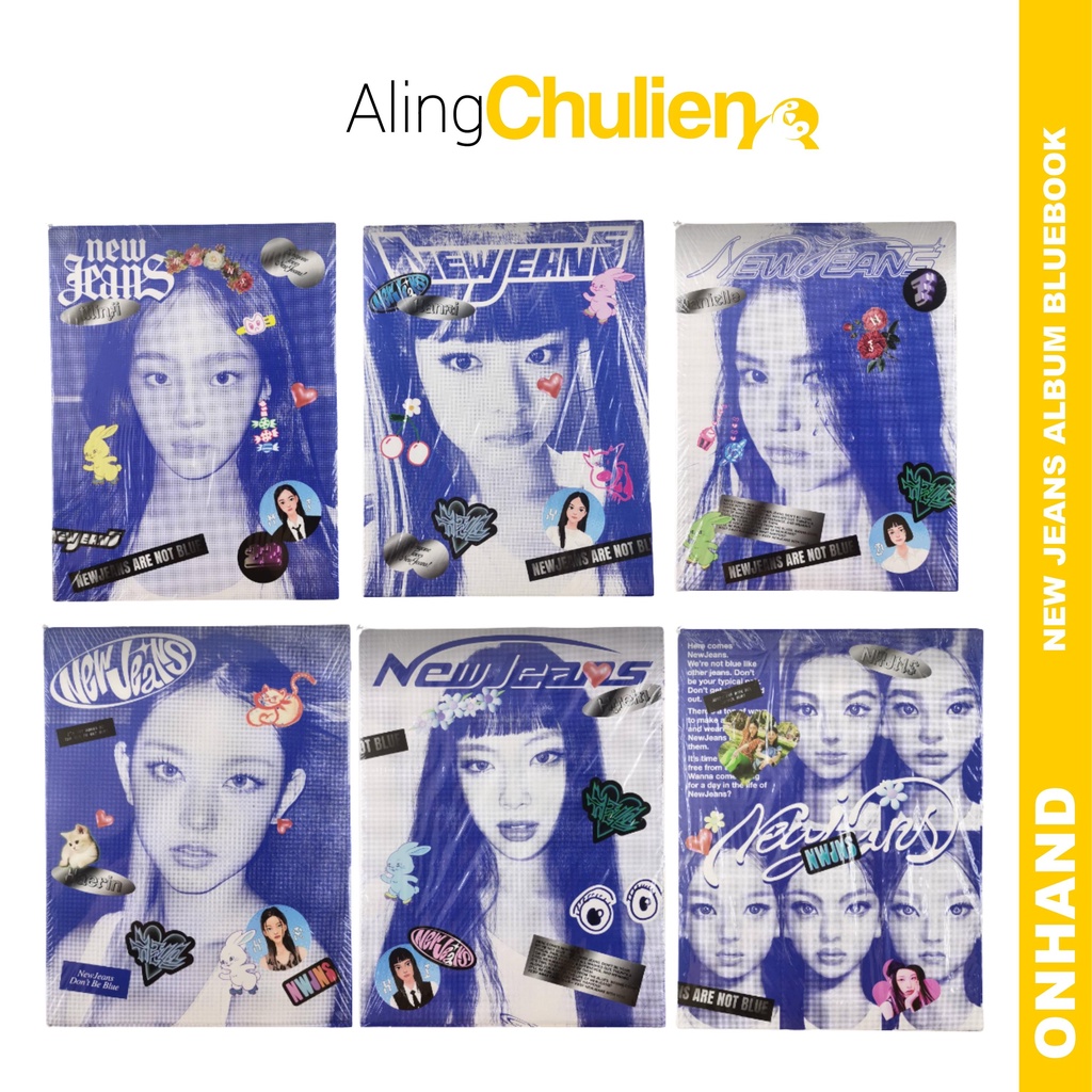 NewJeans 1st EP New Jeans Bluebook Album Version Weverse KTOWN4U | Shopee Philippines