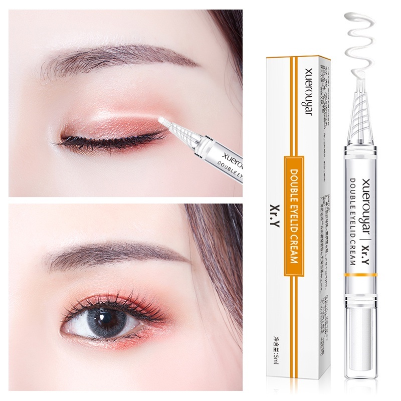Invisible Waterproof Double Eyelid Glue Styling gel double eyelid cream ...
