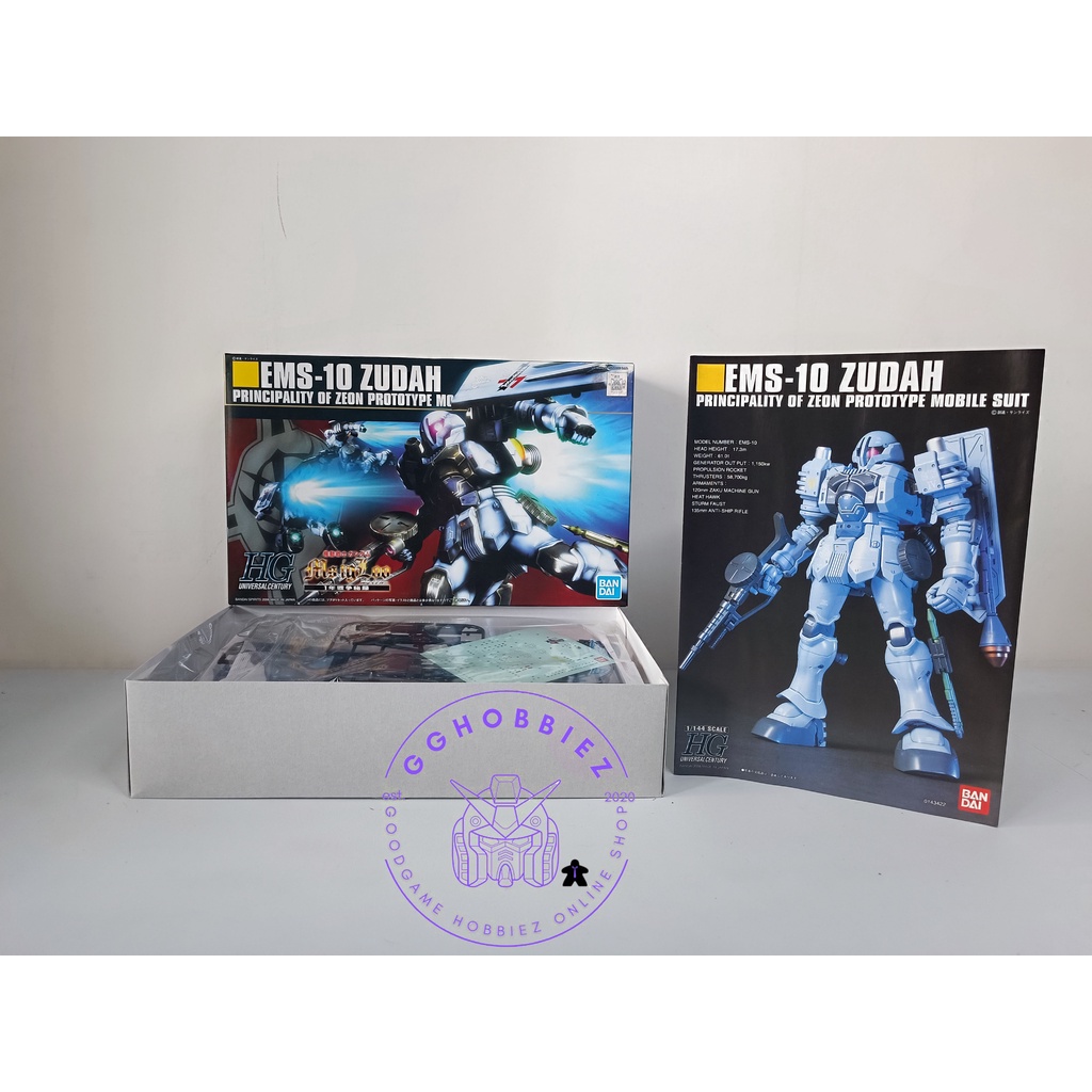 Bandai HG EMS-1- Zudah Principality of Zeon Prototype MS | Shopee ...