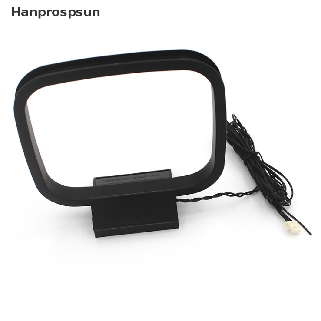 Hanprospsun> Indoor AM FM Loop Antenna Aerial 3 Pin Connector for ...