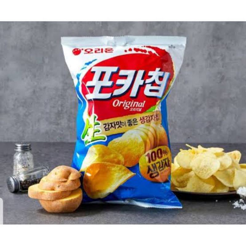 Potato Chips 66g (Korean Orion Poccachips Original) | Shopee Philippines