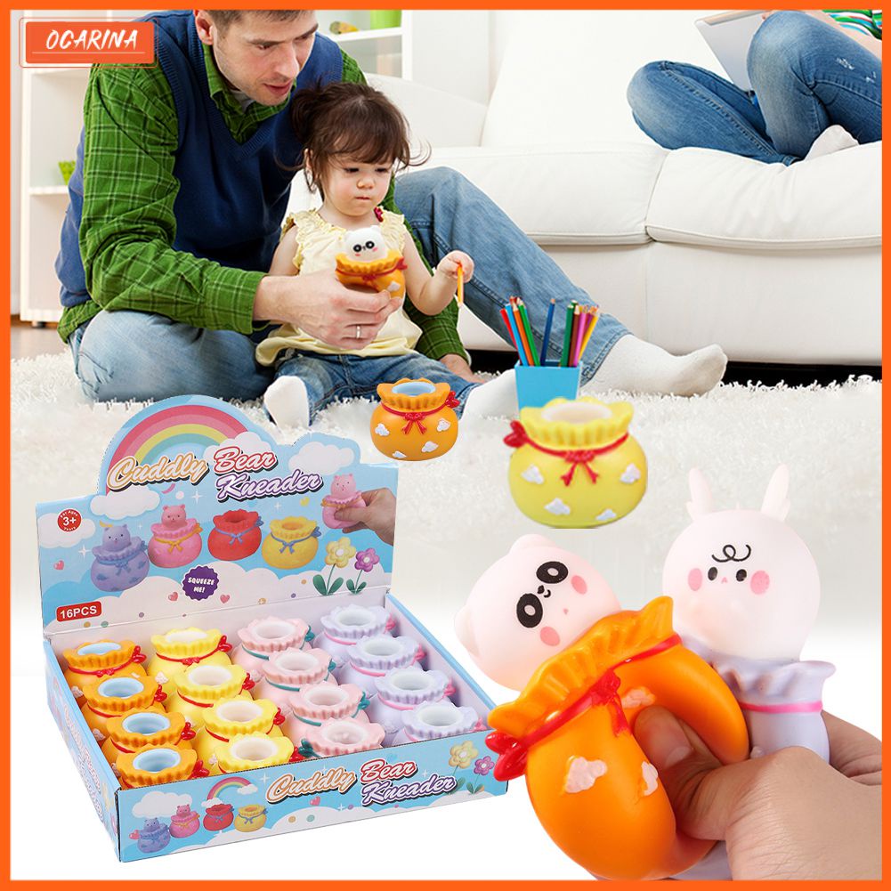 COD Squish Rabbit/bear/bear Cheese Toys / Squishy Pop It Toys / Pop ...