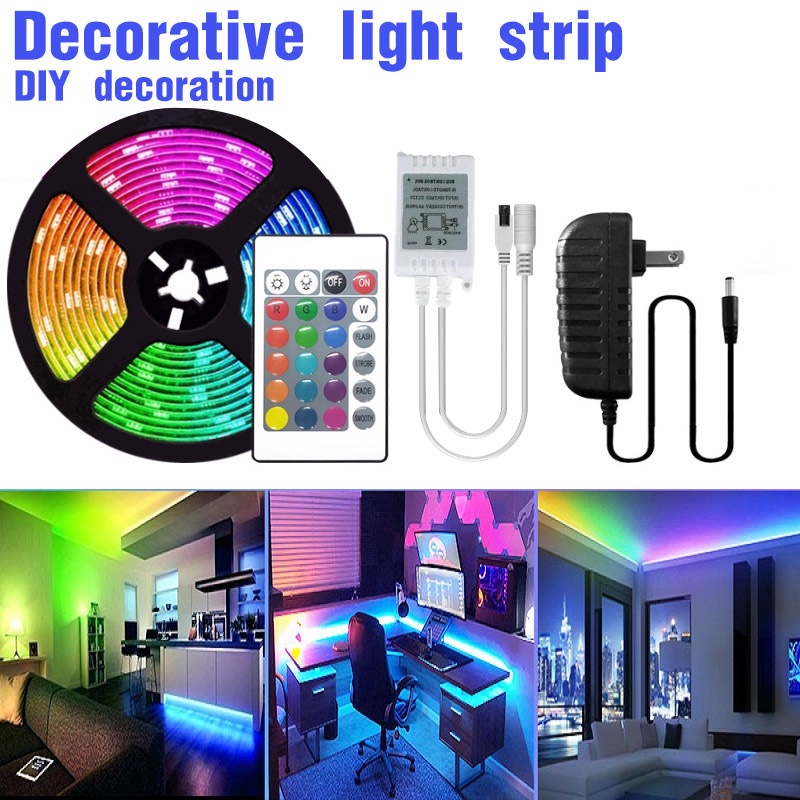 Led Strip Lights 15M 10M 5M Christmas lights Waterproof Rgb Led Light ...
