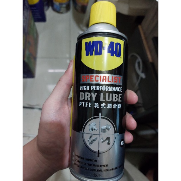 WD40 Specialist Dry Lube PTFE 360ml | Shopee Philippines