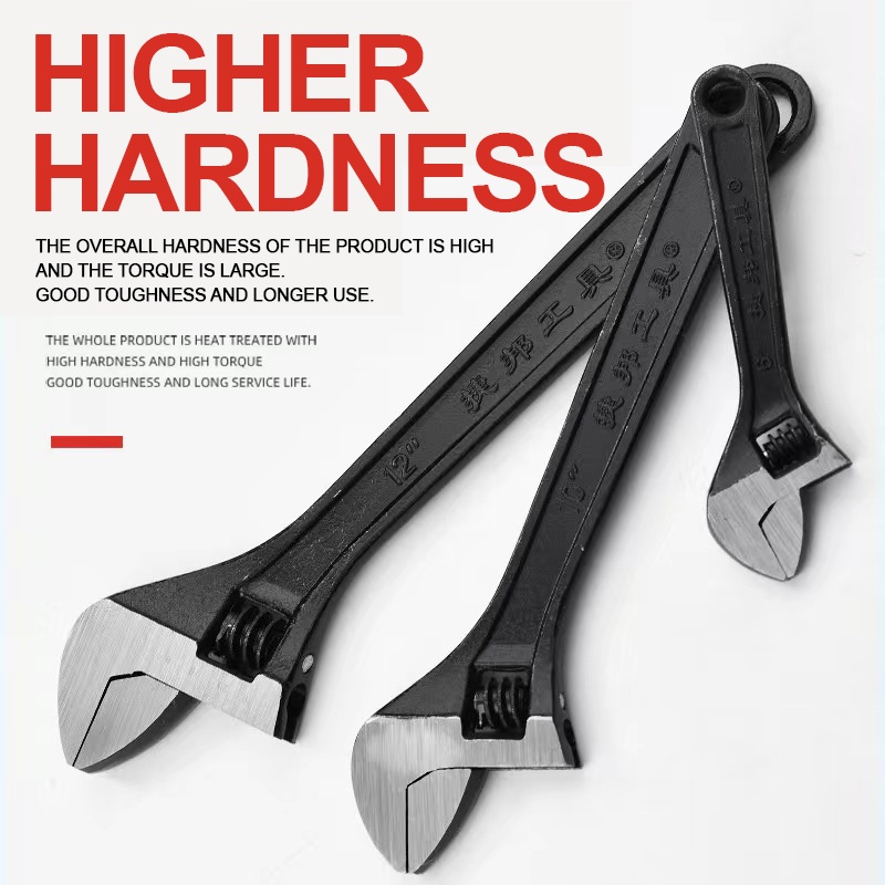 Adjustable wrench forged wrench manual fast live wrench opening ...