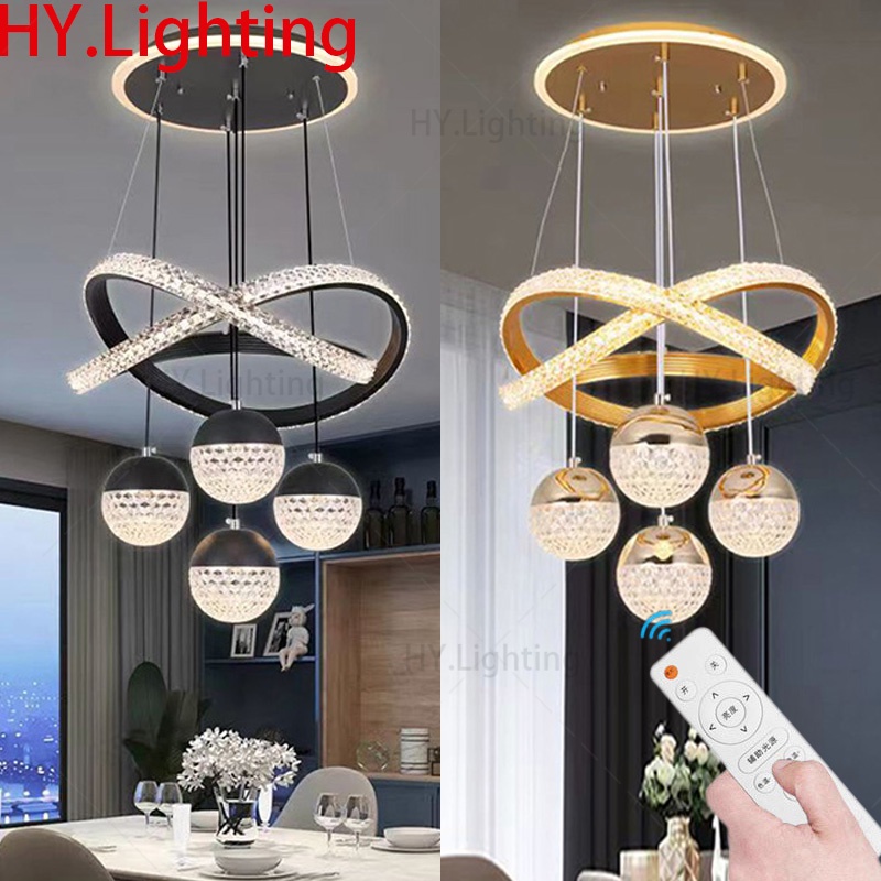 2022 new chandelier for living room LED ceiling lamp room light dinning ...