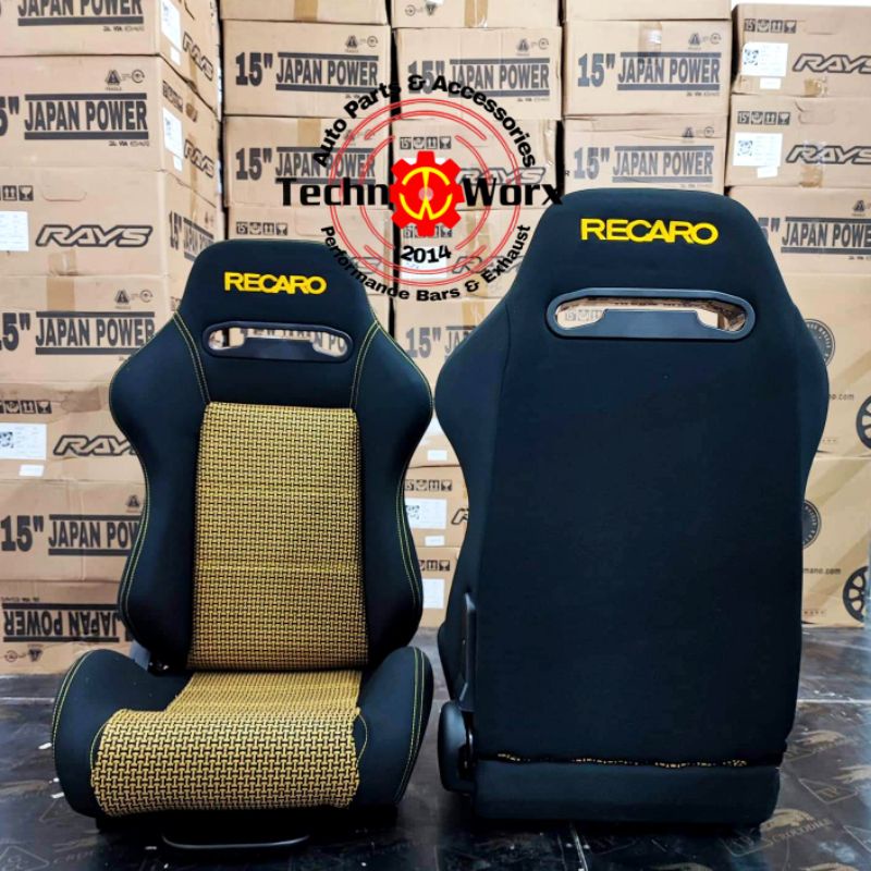 2pcs RECARO SR3 TOMCAT Universal Bucket Seats High Quality Racing Seat ...