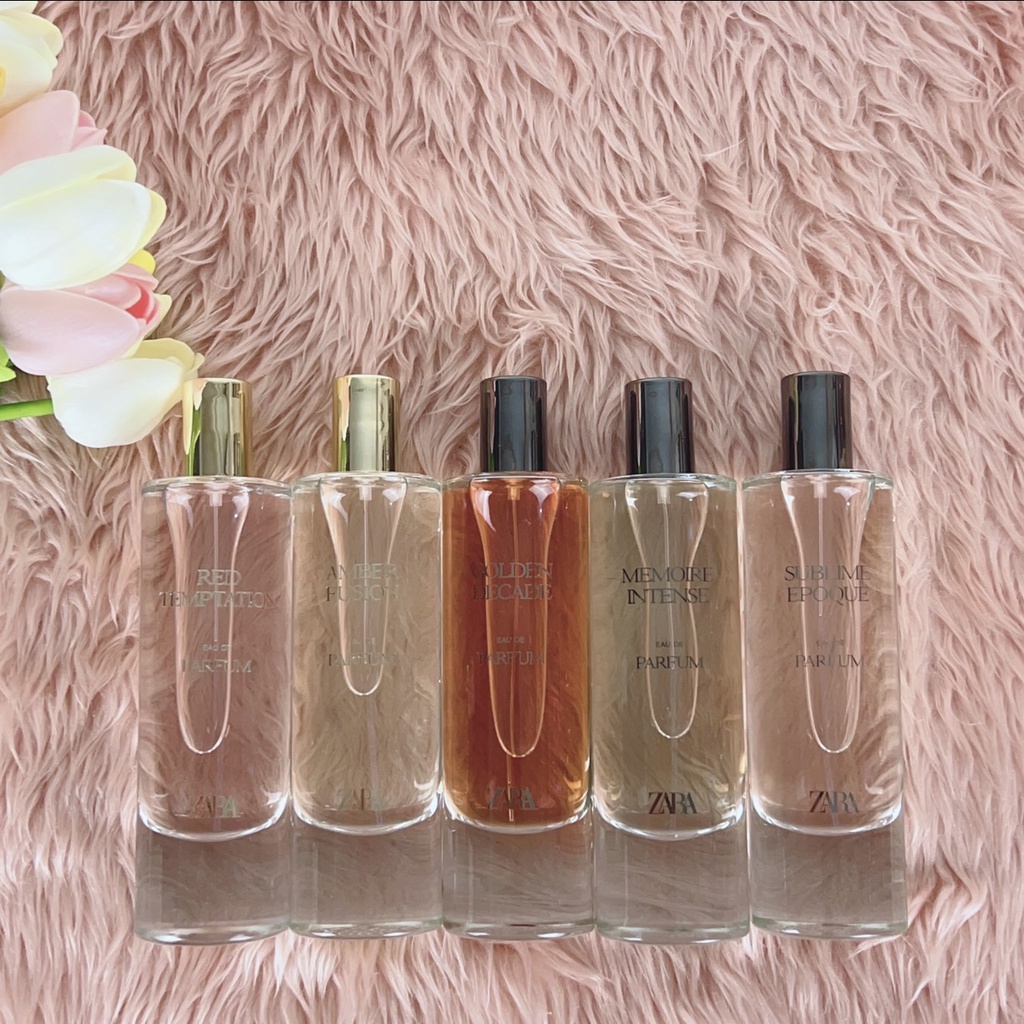 AUTHENTIC ZARA PERFUME FOR WOMEN EDP & EDT DECANT / TAKAL | Shopee ...