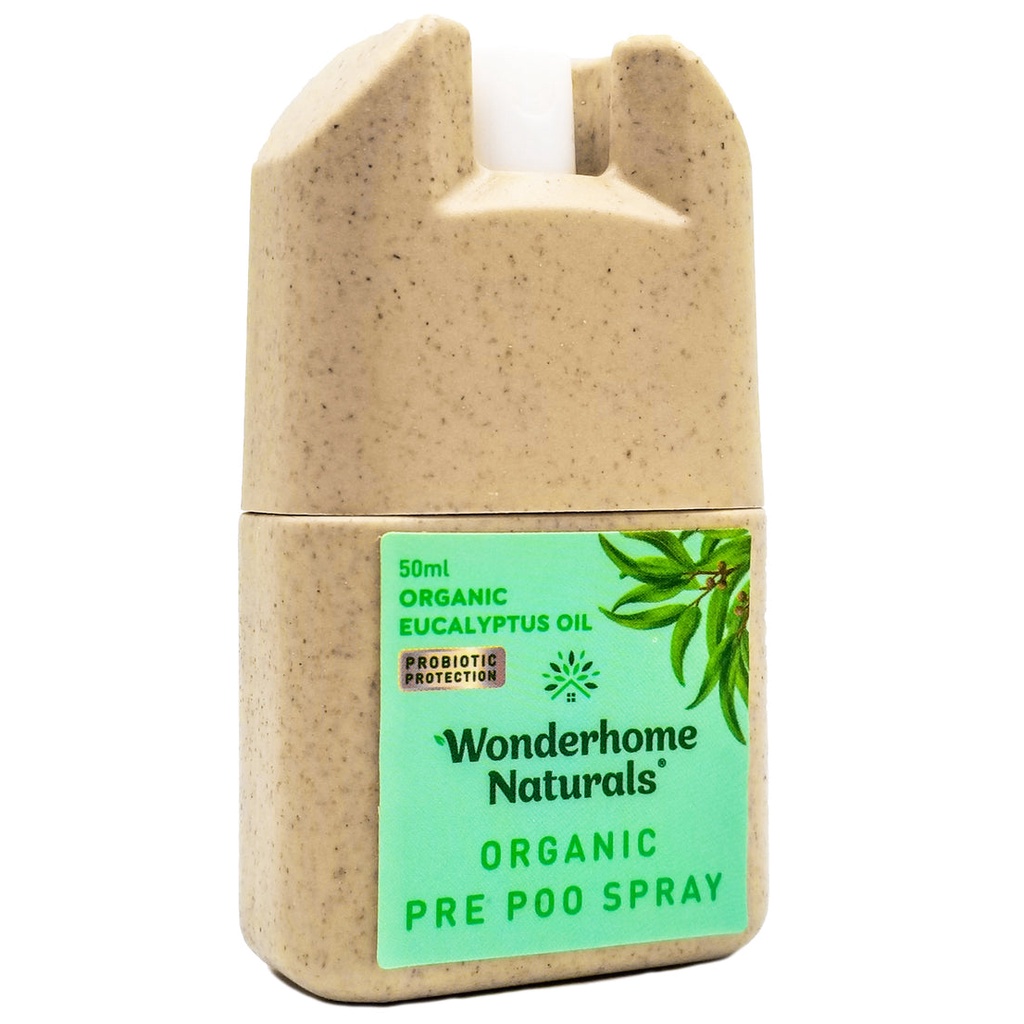 Wonderhome Naturals Pre-Poo Spray - Organic Eucalyptus Oil (50ml ...