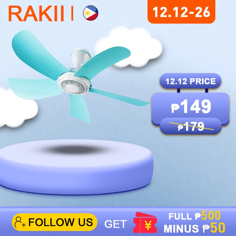 Four/five leaf clip fan siling fan portable mini cieling fan household ...