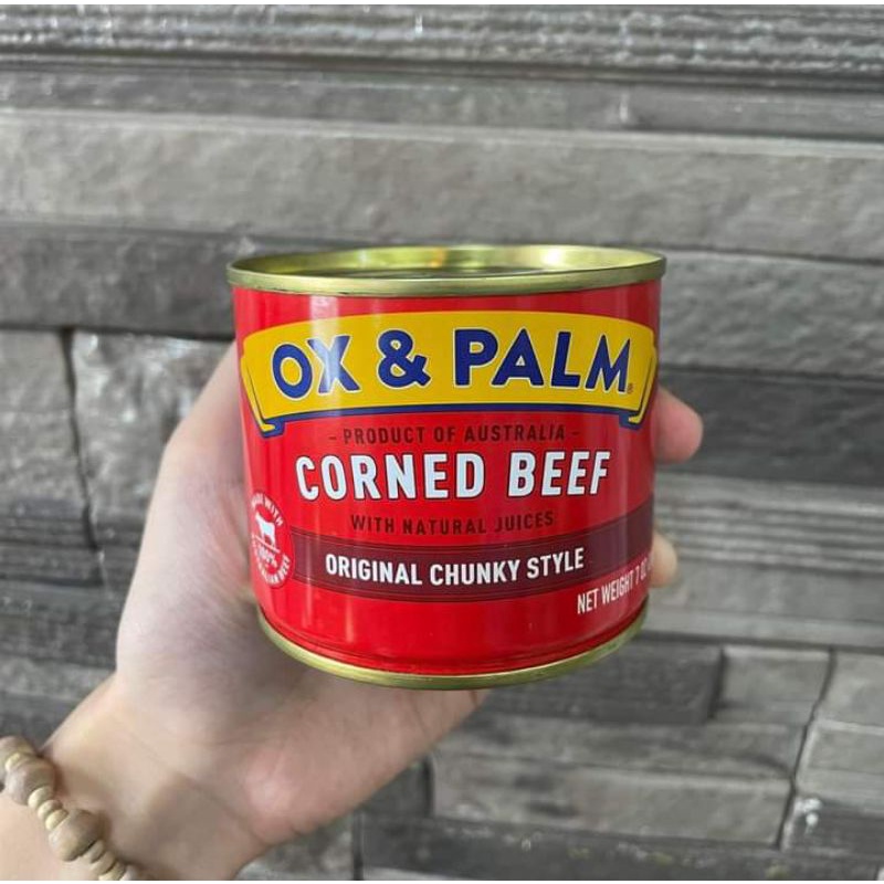 Ox & Palm Corned Beef 200g | Shopee Philippines