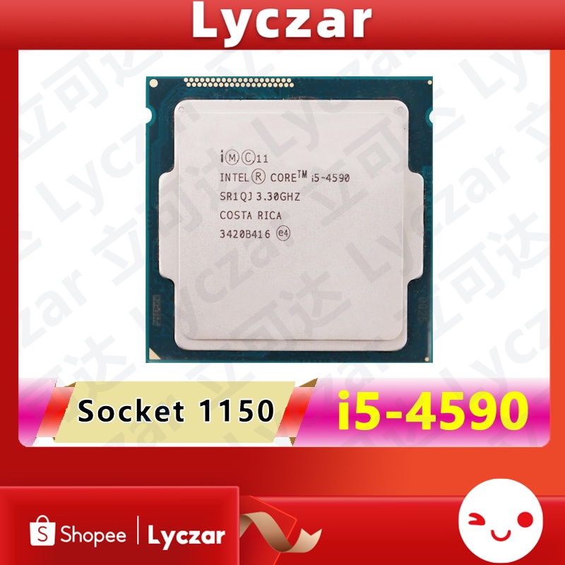 Intel Core i5 4590 Processor LGA 1150 3.3GHz 6M Cache Quad-Core 84W ...