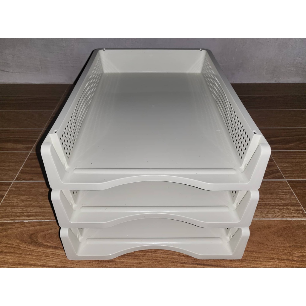 3 Layers Elegant document tray / paper holder / office rack / desktop ...