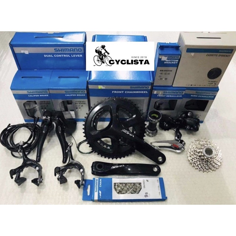 SHIMANO SORA R3000 2x9 Speed Groupset | Shopee Philippines