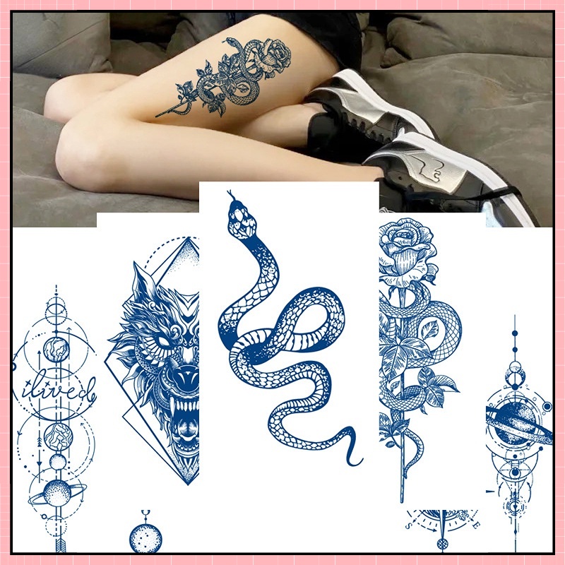 Tattoo lasts to 15 Days tattoo sticker waterproof long lasting Magic ...