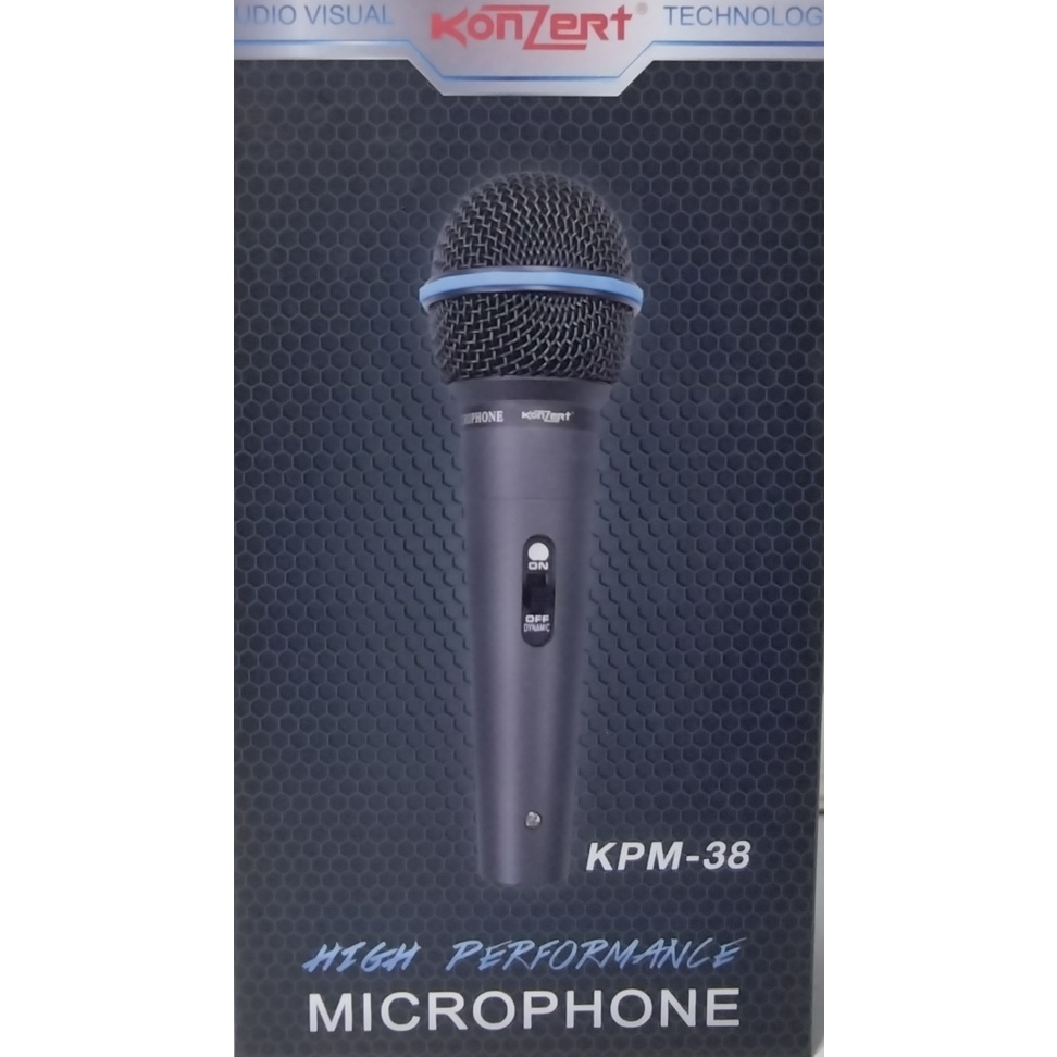 KONZERT KPM-38 WIRED PROFESSIONAL MICROPHONE | Shopee Philippines