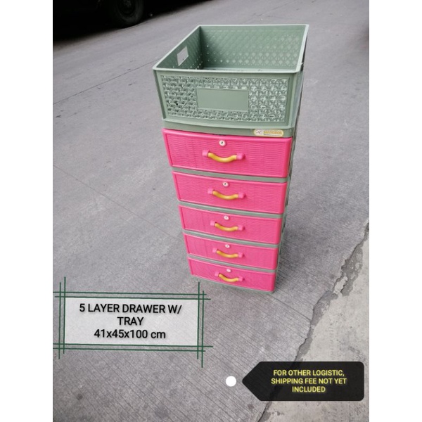 5 layer drawer with basket tray (for other logistic, sf not yet ...