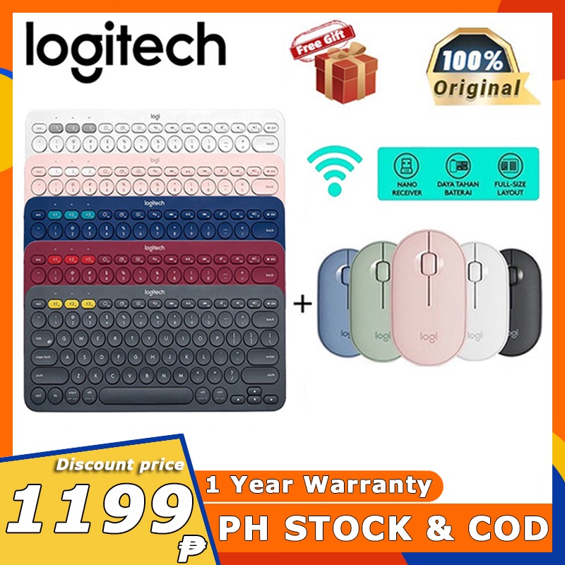 Logitech K380 Multi-Device Bluetooth Keyboard Windows, Chrome OS ...