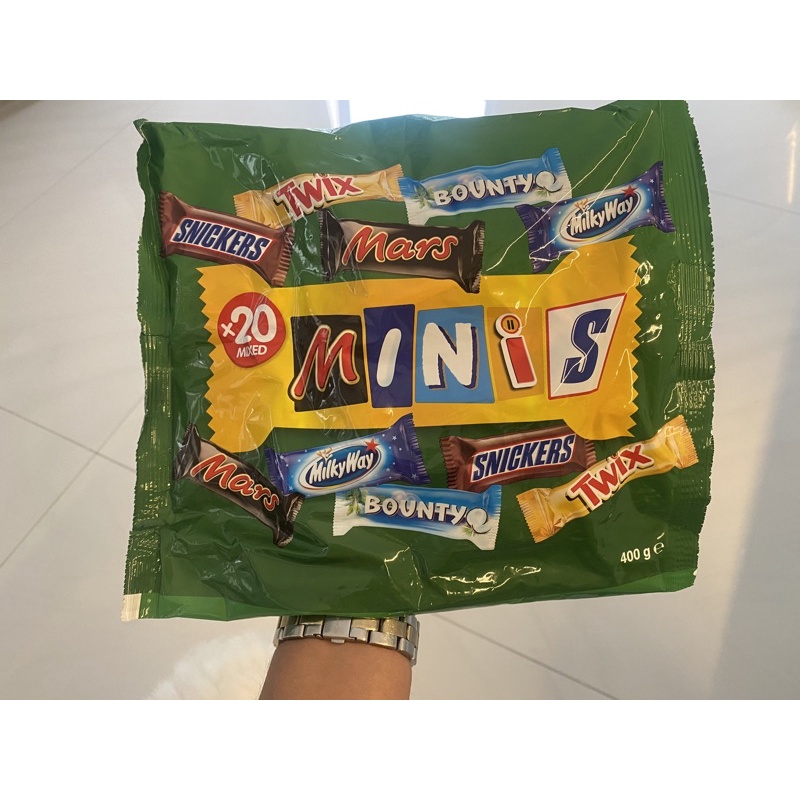 Mars Chocolate Minis x 20 Mix 400g | Shopee Philippines