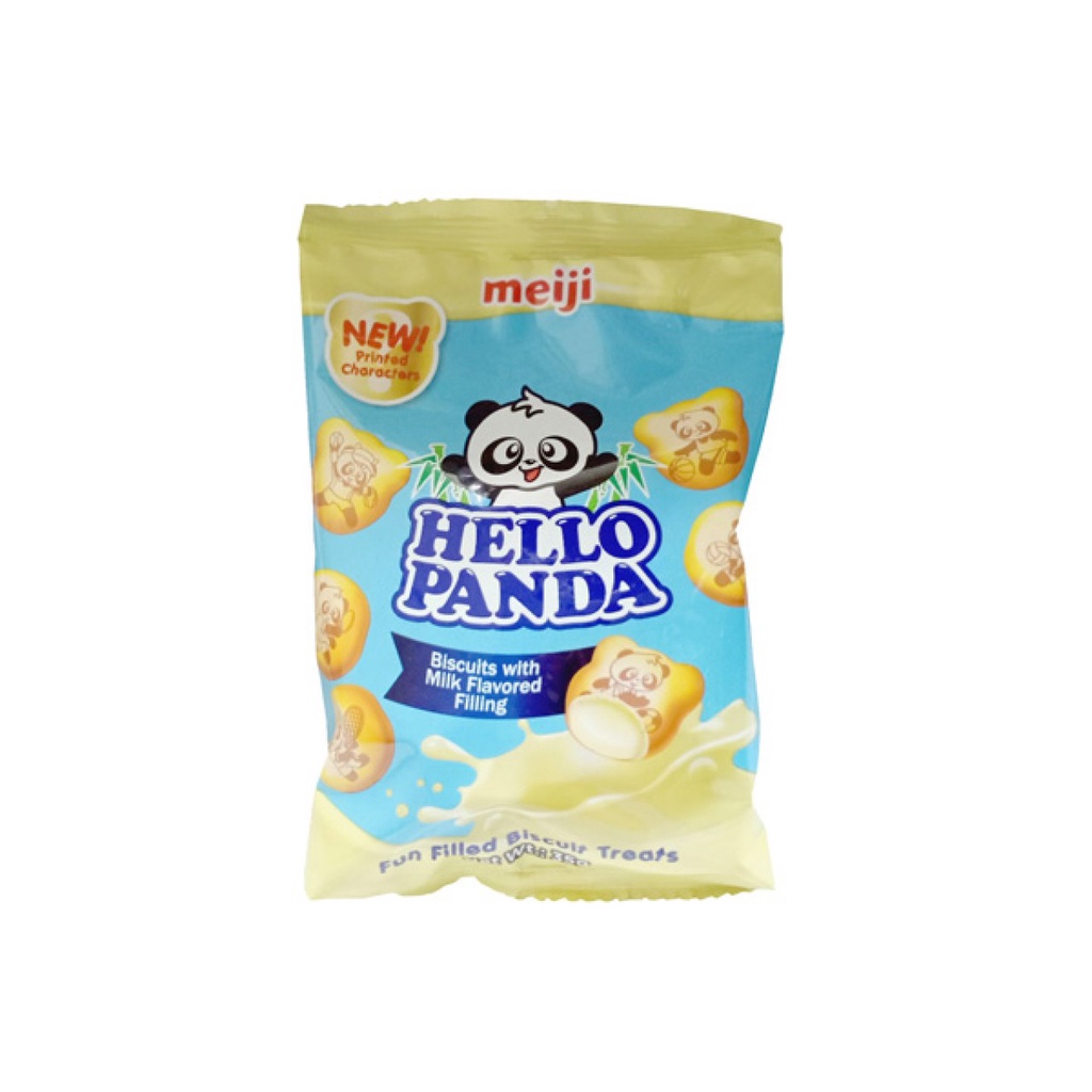 Meiji Hello Panda Biscuits With Milk Flavored Filling 35g | Shopee ...