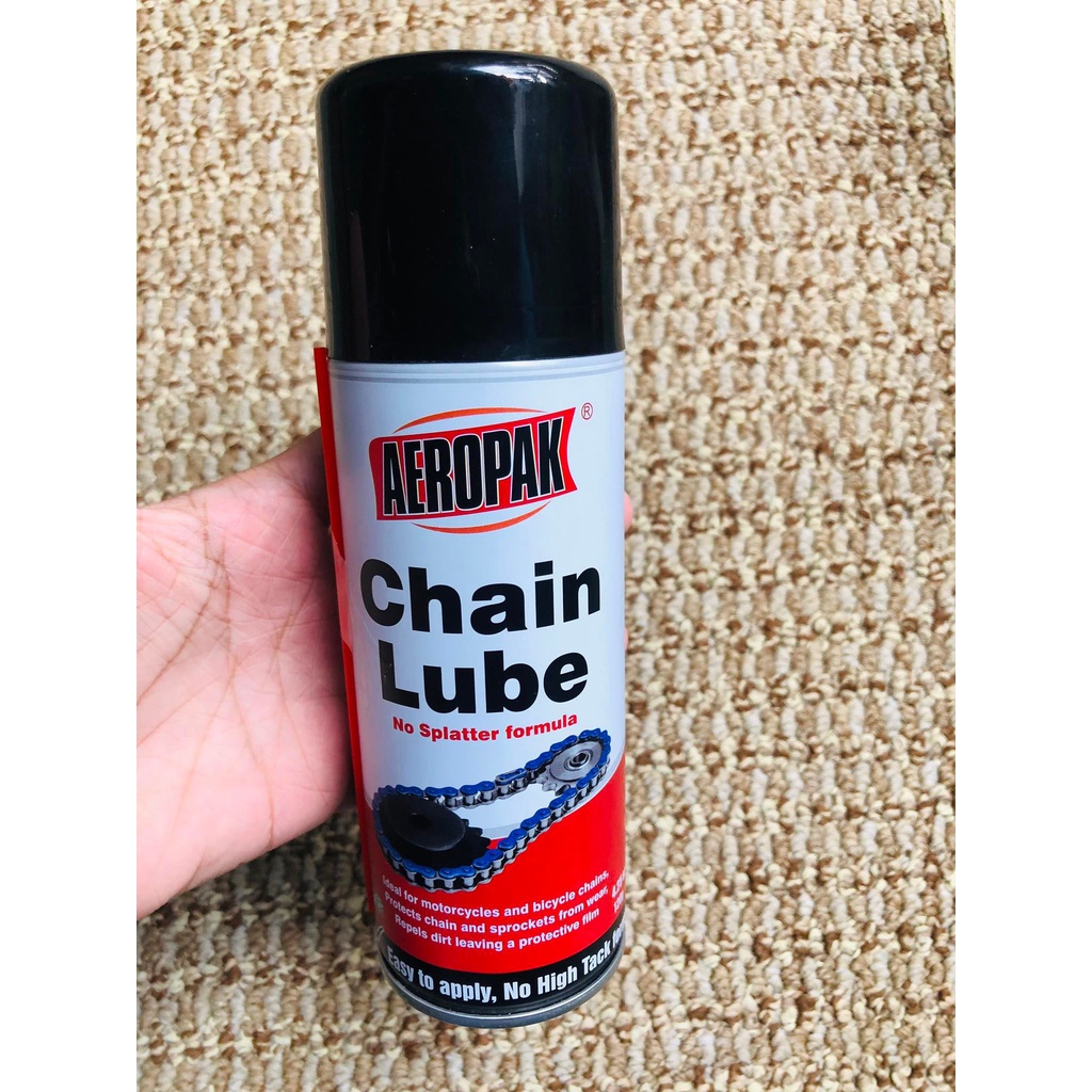 AEROPAK CHAIN LUBE SPRAY 120 GRAMS | Shopee Philippines