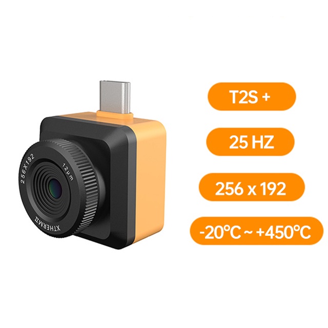 InfiRay Thermal Imaging Camera for Smart Phones T2S+ Infrared Imaging ...