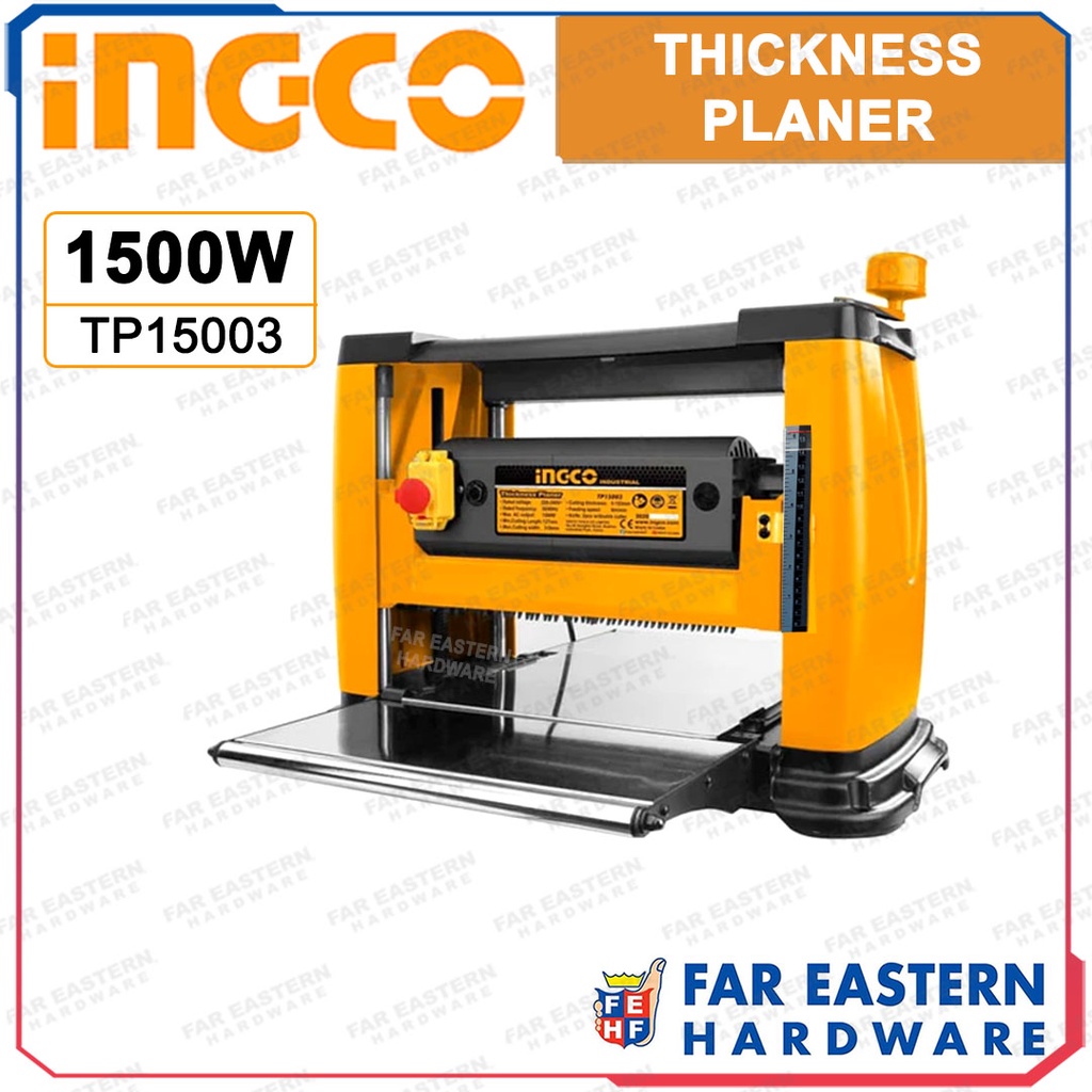 INGCO Thickness Planer 1500W TP15003 INPTCD | Shopee Philippines
