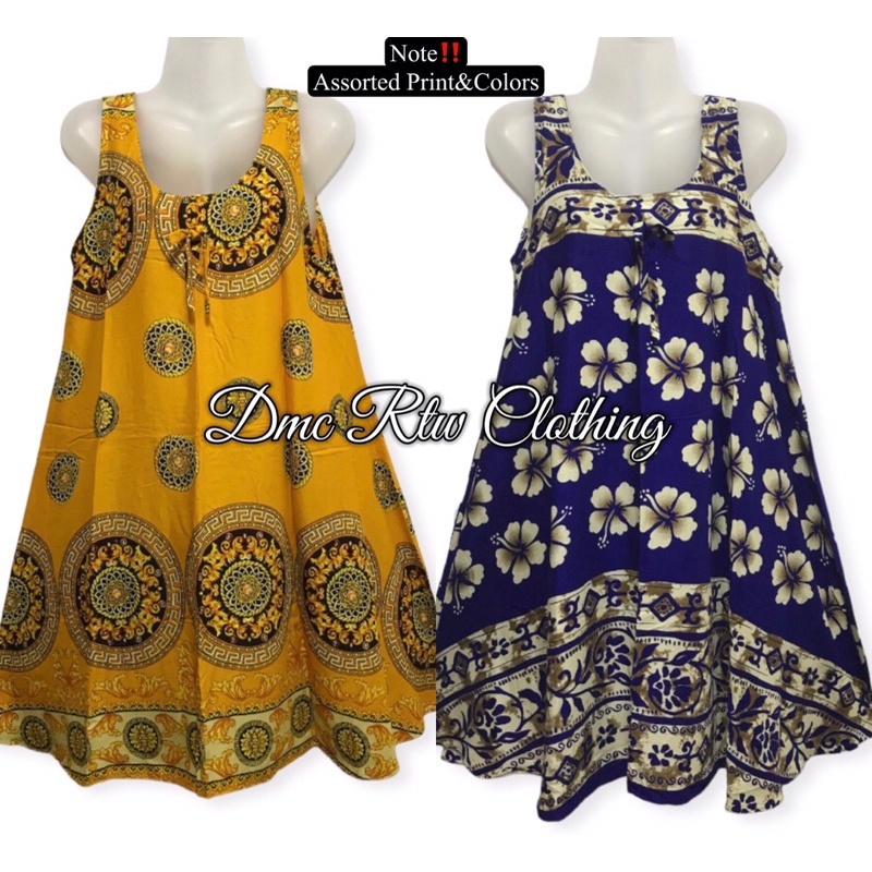 Duster Chalis Sleeveless(M,L,XL,2XL,3XL,4XL,5XL,6XL) | Shopee Philippines