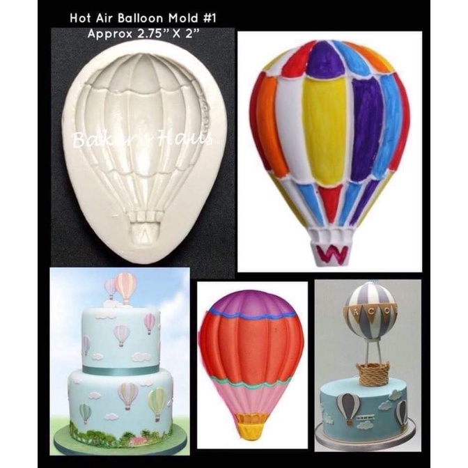 HOT AIR BALLOON #1 SILICONE MOLD - UniTop