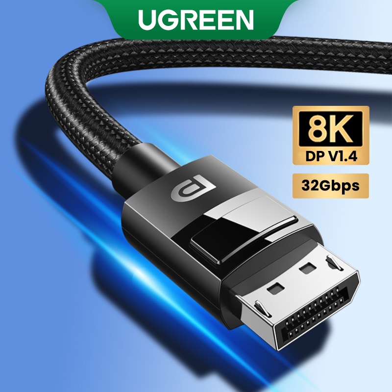 UGREEN Displayport 8K/60Hz DisplayPort 1.4 Cable for Xiaomi Mi Box Hig ...