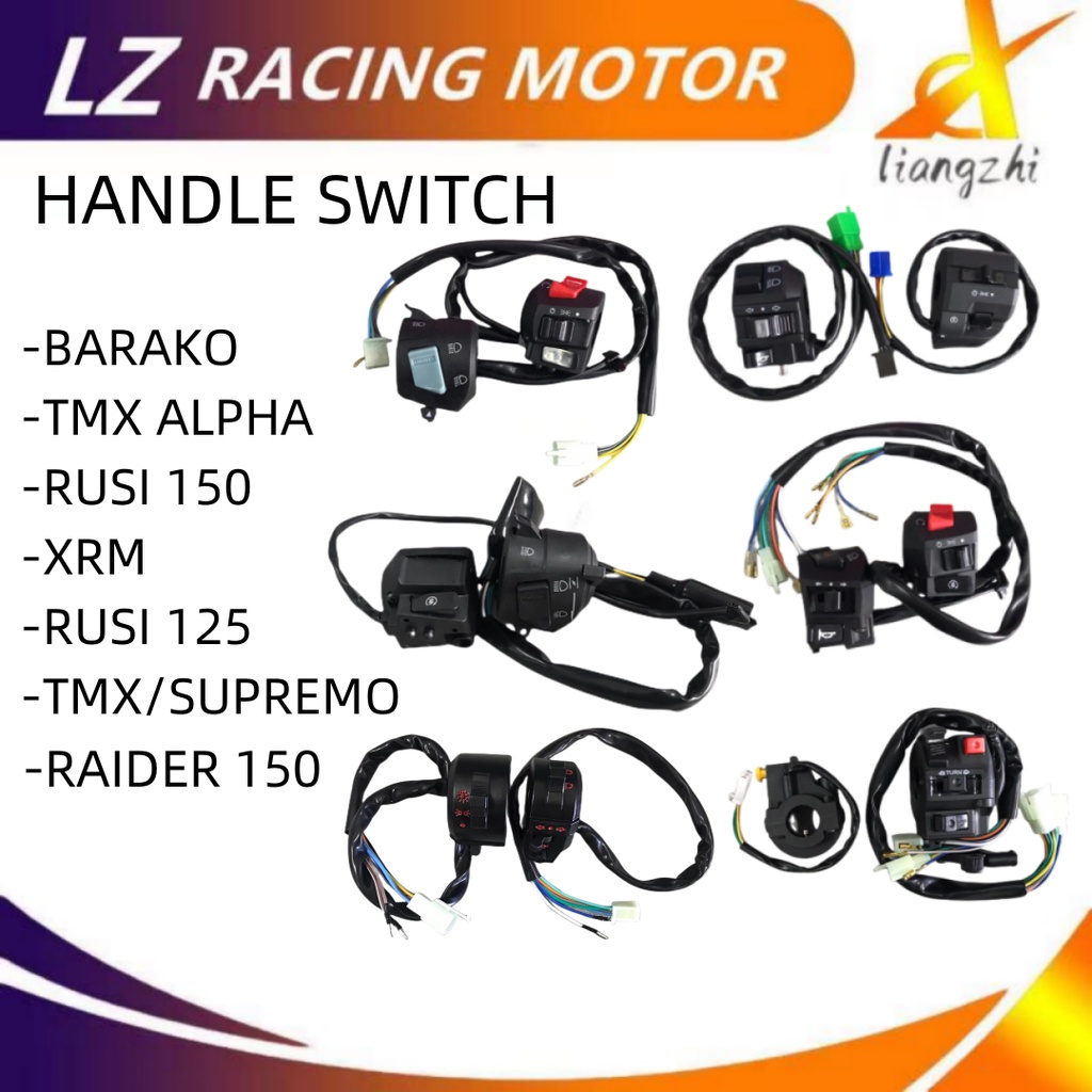 MOTORCYCLE PARTS HANDLE SWITCH ASSY SET FOR TMX125/ BARAKO/ TMX/SUPREMO ...