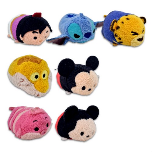 Original Disney Tsum Tsum Mini Plushies Stuffed Toys Collection 3 ...