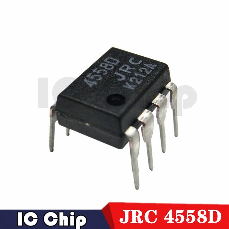 50pcs JRC4558D DIP-8 JRC4558 NJM4558D 4558 4558D NJM4558 DIP8 Dual Op Amp Amplifier IC Cheap ...