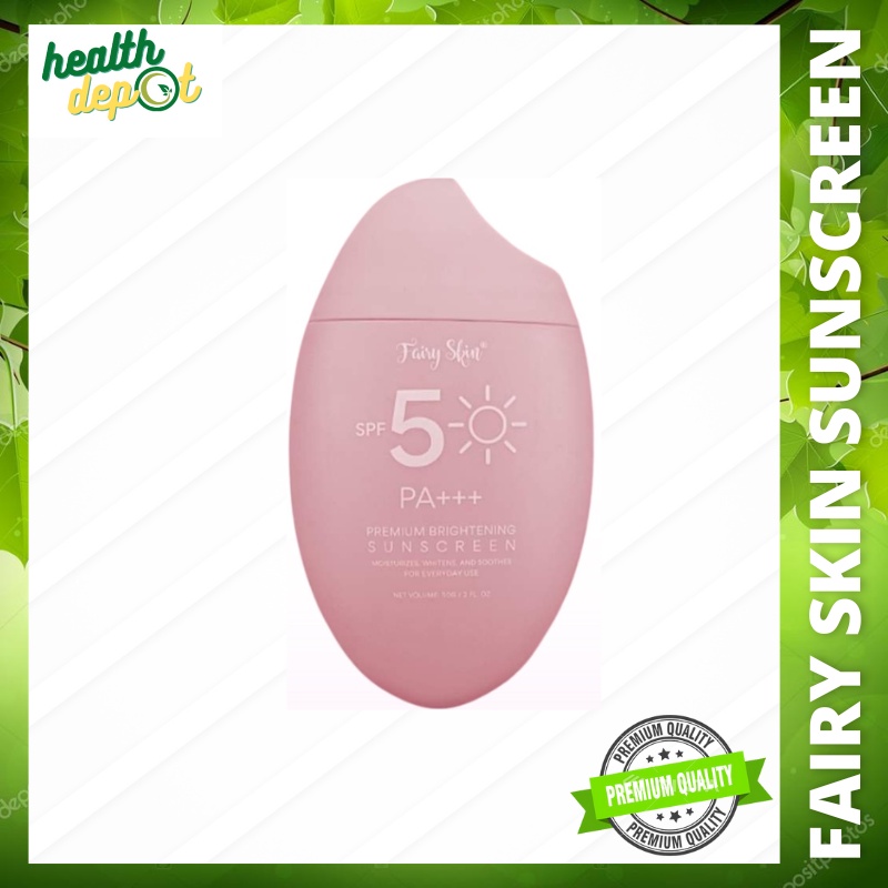 Fairy Skin Premium Brightening Sunscreen SPF 50 Whitening Fairy Skin ...