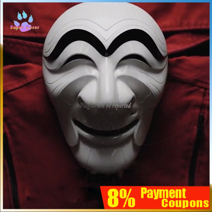 Money Heist Korean Character Face Mask La Casa De Papel The House of ...