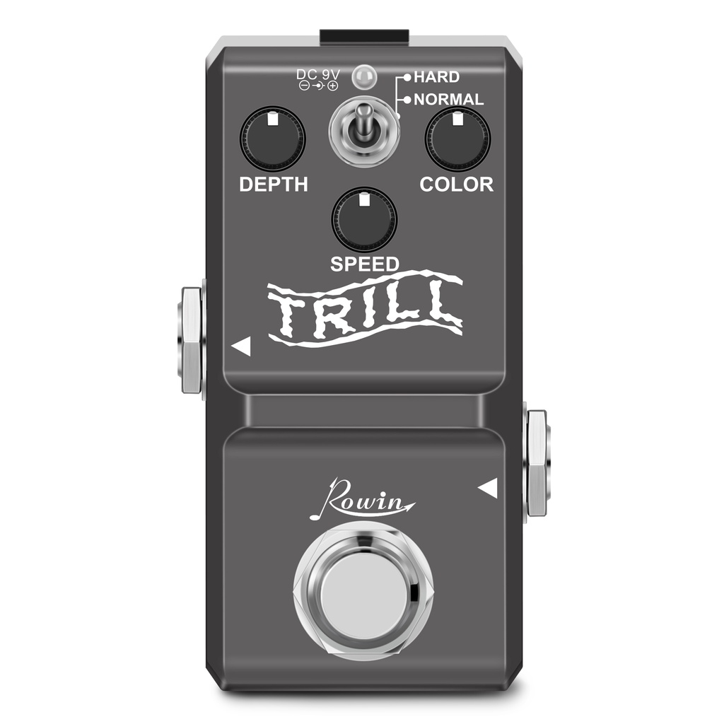 Rowin LN-327 Trill Mini Guitar Tremolo Pedal Analog Photocoupler Effect ...