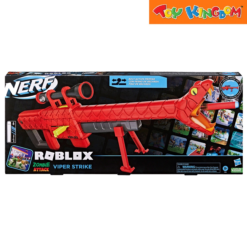 Nerf Roblox Zombie Attack Viper Strike Blaster | Shopee Philippines