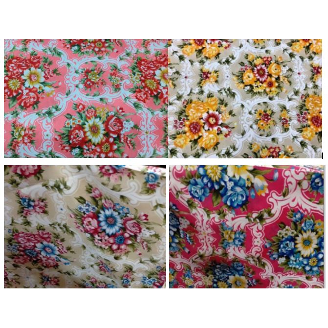Tela Cretona/Kritona polly cotten printed makapal ( PANG COVERS SA SOFA ...